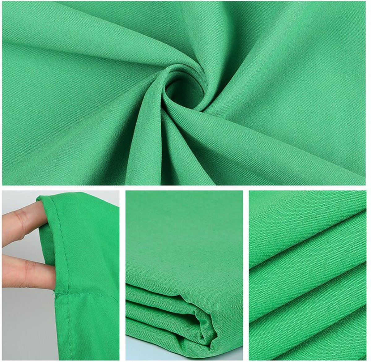 Green screen | 3 x 2 M | Fotostudio | Greenscreen | Fotografie Doek ...