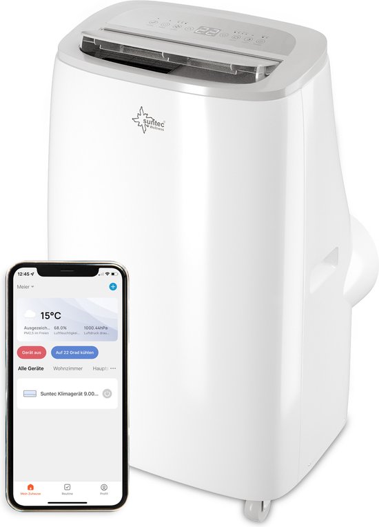 SUNTEC mobiele airco App - 14.000 BTU / 4294 W - air conditioner ...