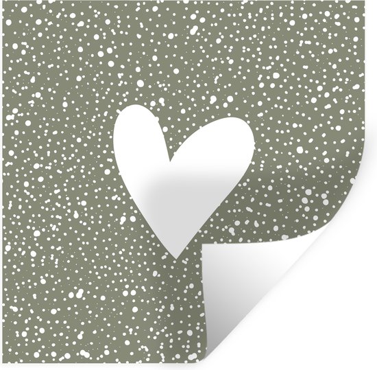 Muurstickers - Sticker Folie - Hart - Design - Liefde - 50x50 cm ...