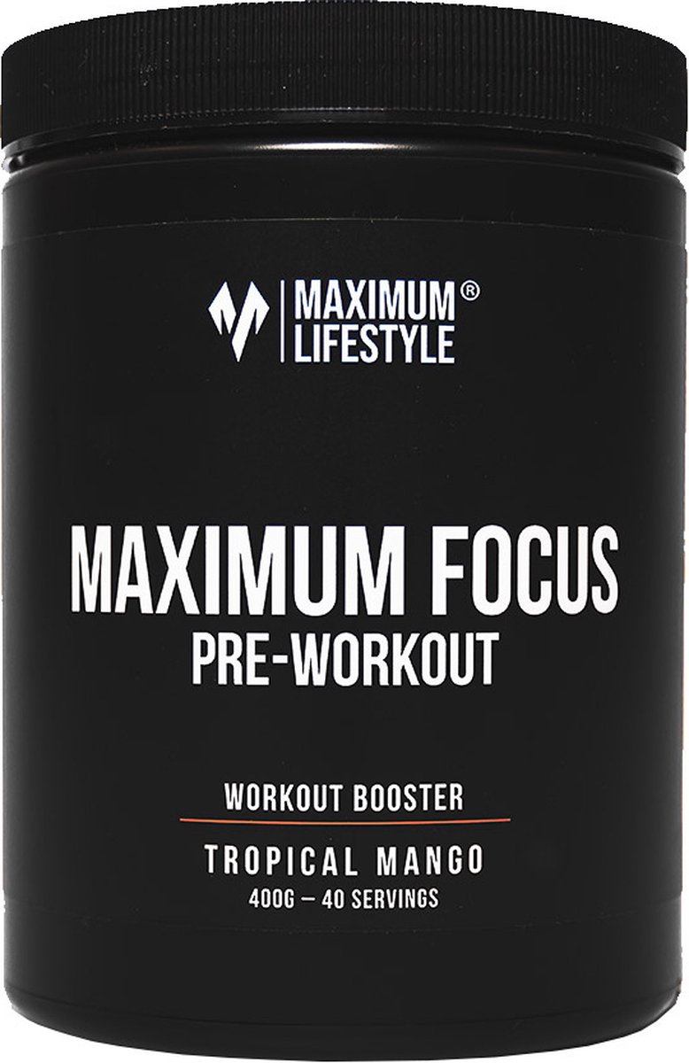 Maximum focus pre-workout citrus | bol.com