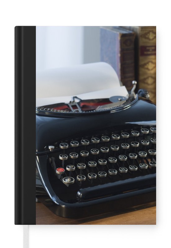 Carnet - Cahier d'écriture - Machine à écrire - Rétro - Zwart - Carnet ...
