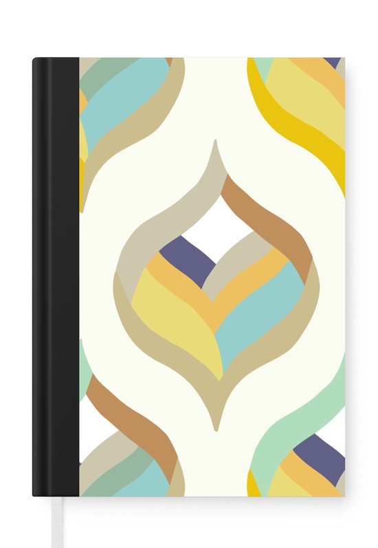 Carnet - Carnet d'écriture - Design - Ligne - Rétro - Carnet - Format ...