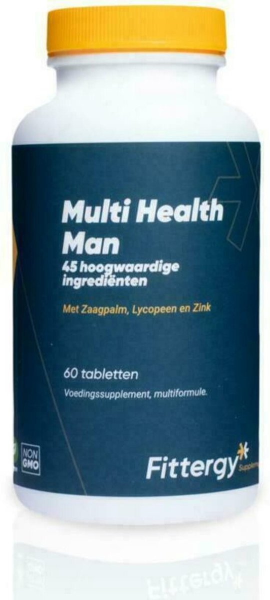 Fittergy Supplements - Multi Health Man - 60 tabletten - Multi ...