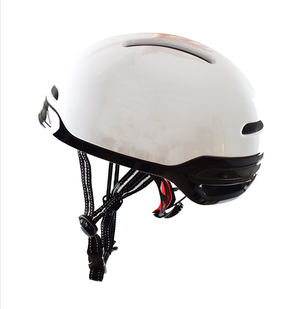 Intelligente urban fietshelm wit licht | bol.com