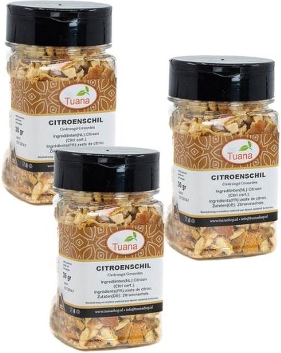 Zeste de citron - 50 grammes | bol.com