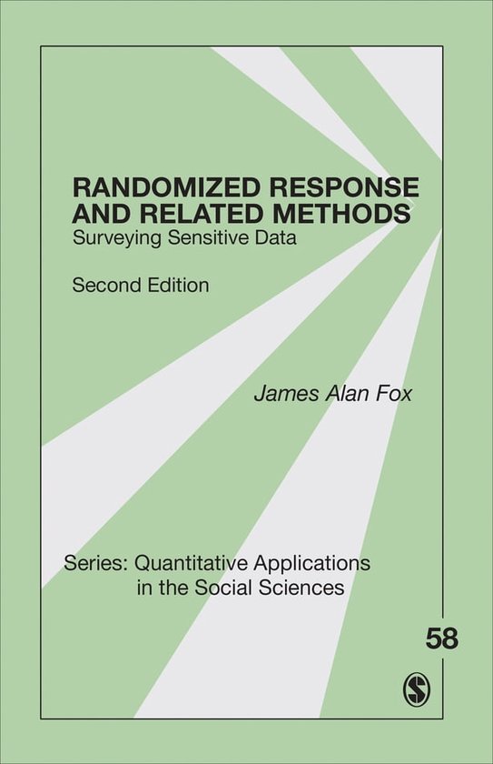 Quantitative Applications in the Social Sciences - Randomized Response and Related... | bol.com