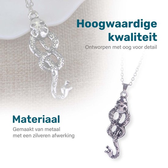 Death Eaters - Nagini - Harry potter ketting - harry potter kleding ...