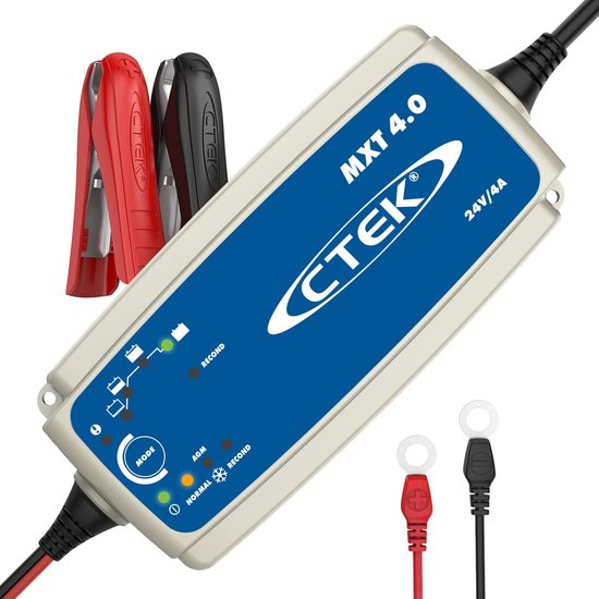 Acculader, voor auto- en motoraccu's, volautomatische intelligente ...