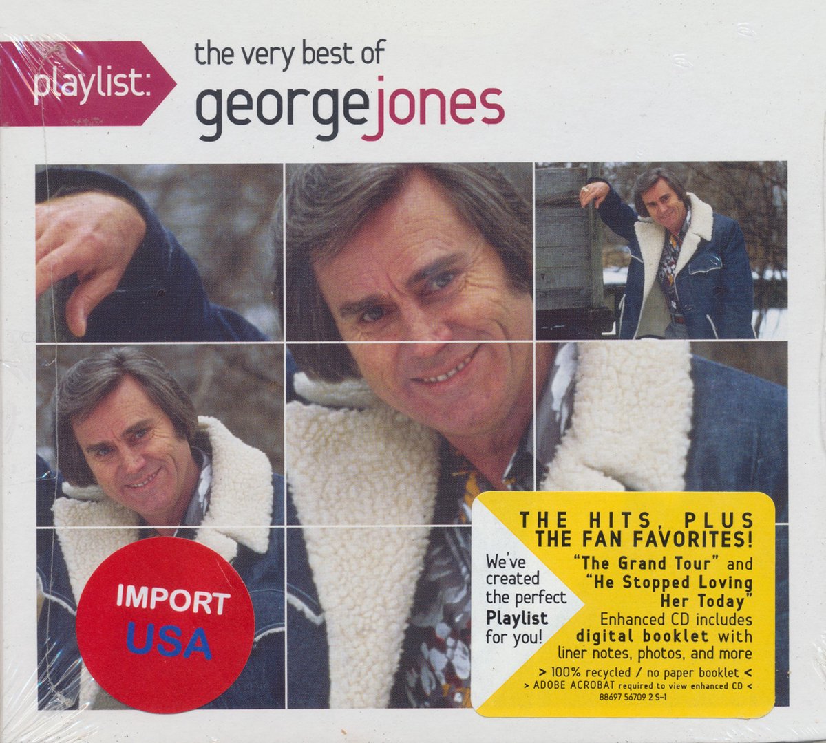Playlist: The Very Best of George Jones, George Jones | CD (album ...