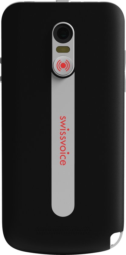 SwissVoice G50 Senioren Smartphone + gratis lederen insteek hoesje en ...