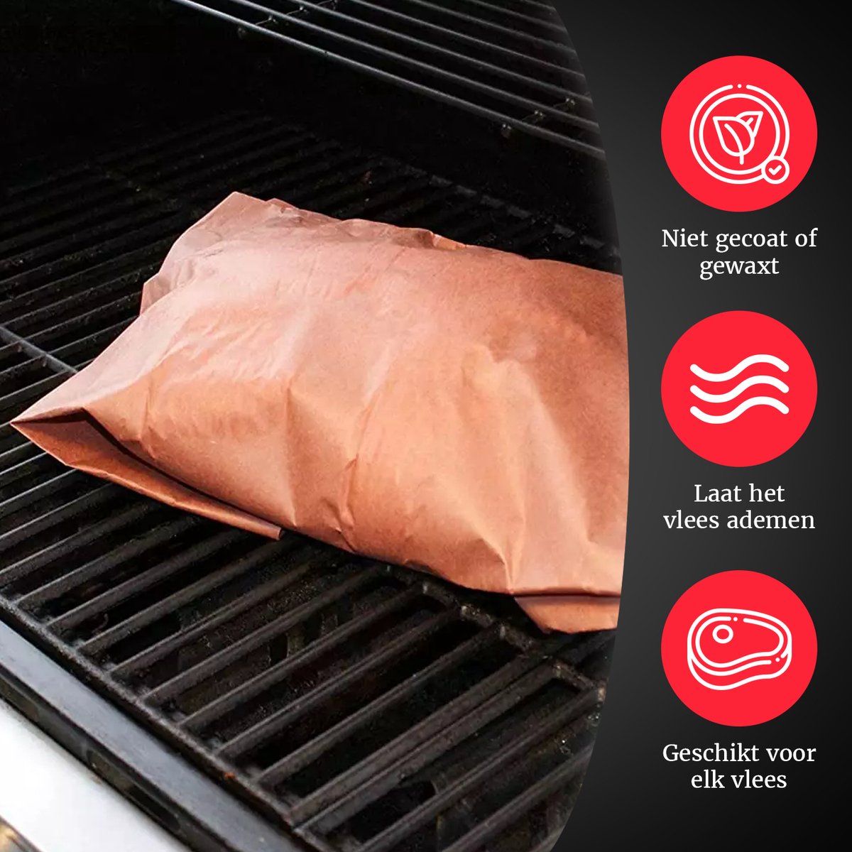 GrillX Butcher Paper - 53 meter - Professioneel Slagerspapier ...