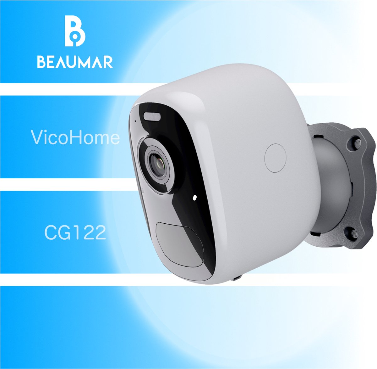 vicohome CG122 outdoorcamera - gratis cloud opslag - accu camera - wifi camera -... | bol.com
