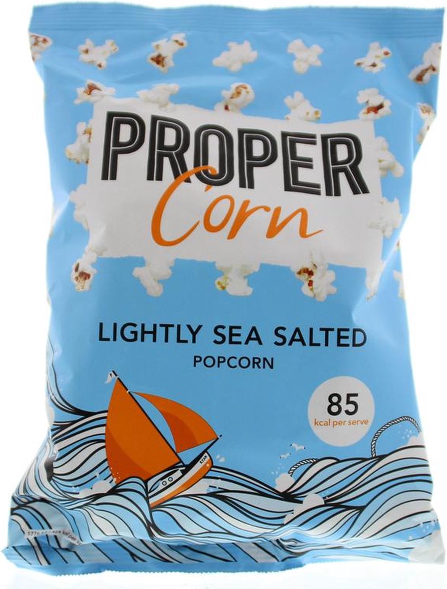Proper Corn - Lightly Sea Salted - 70 gram x 8 | bol.com