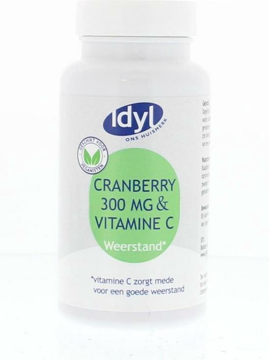 Idyl Cranberry 300mg & Vitamine C (120tb) | bol