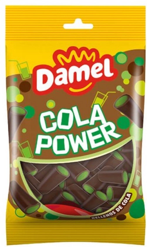 Damel Cola Power - Halal - doos 18 zakjes a 100 gram | bol.com