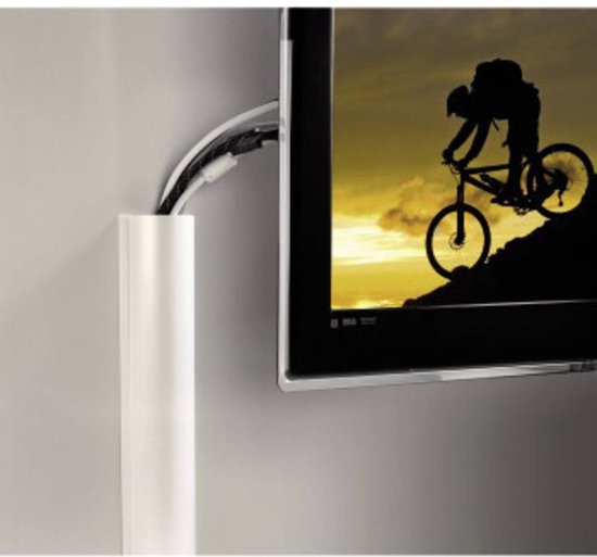 Hama Cable Duct Round 90Mm White | bol.