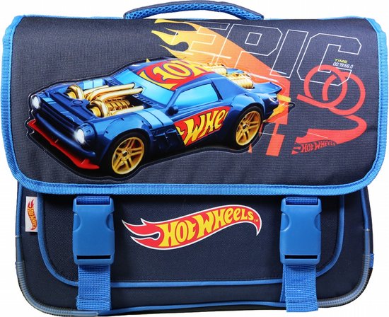 Hot Wheels jongnens schoolrugzak boekentas 34x14x38 | bol