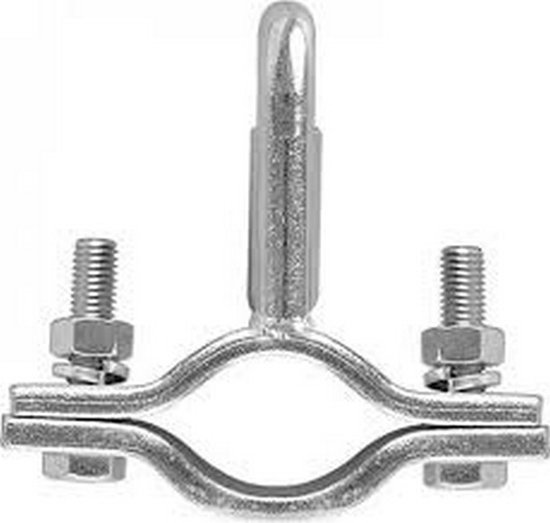 hulpkoppeling met veer staal zilver | bol