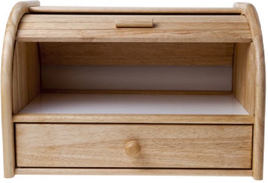 Broodtrommel Met Schuif - 40x27x27cm - Hout | bol