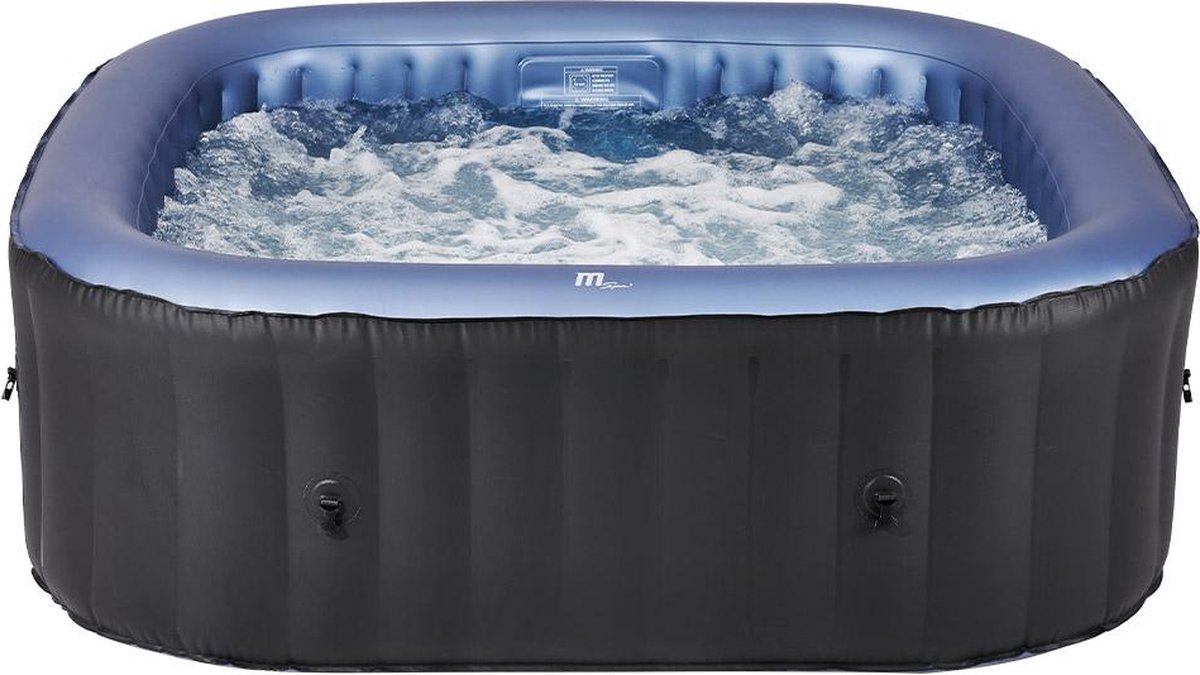 Vierkante Opblaasbare Spa 4 plaatsen 158x158cm TEKAPO | bol.com