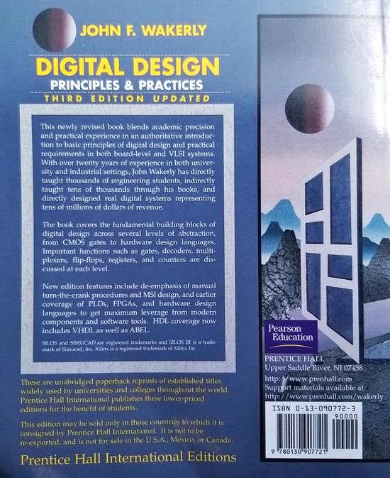 Digital Design : principles and practices, John F. Walker ...