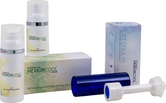 Hemorcool combiverpakking koelstick en aambeien zalf 30ml | bol.com