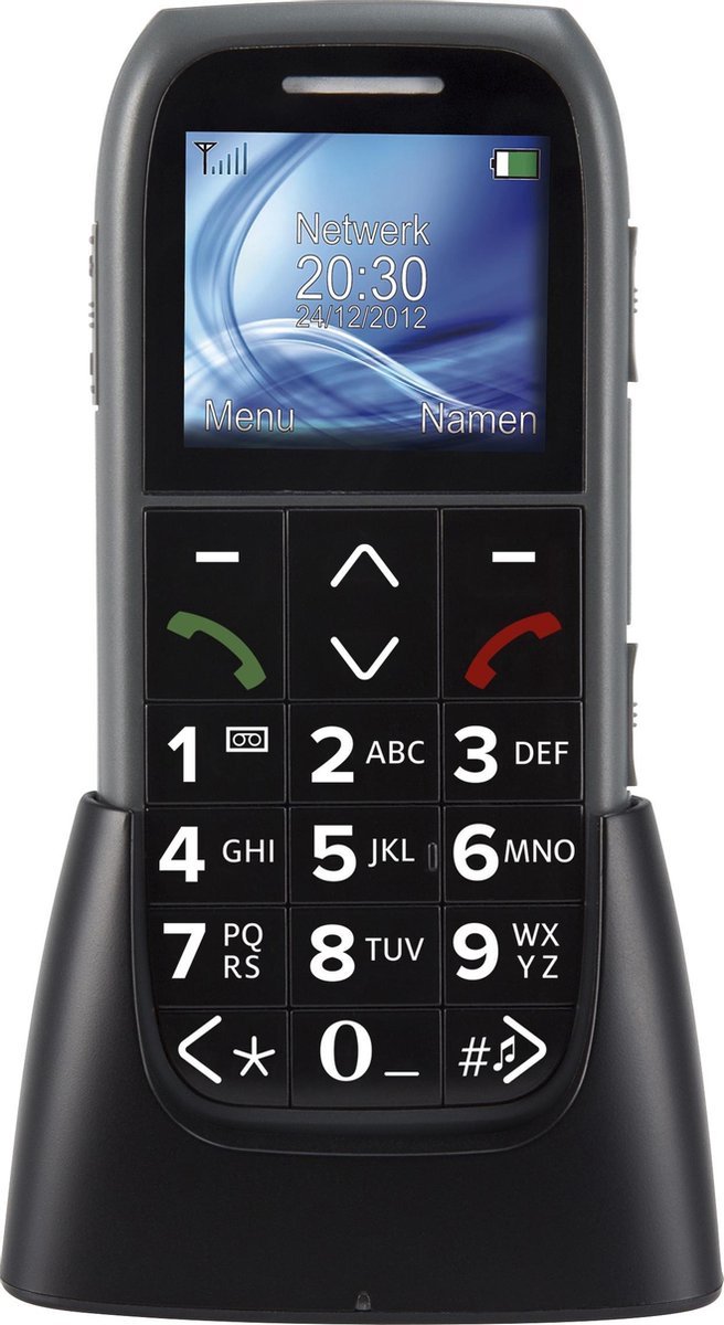 Fysic - Big Button - Senioren Mobiele Telefoon + Simkaart - Grote ...