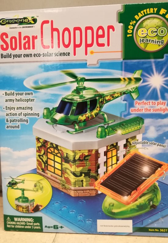 Greenex solar chopper | bol.com