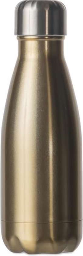 Sagaform Stalen Fles, Goud | bol