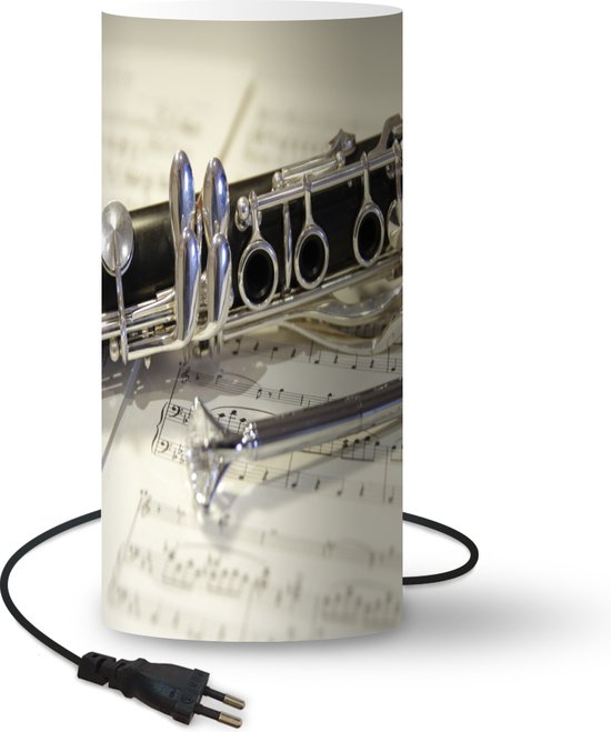 Lampe Instruments sur partition - Lampe clarinette sur partition - 54 ...