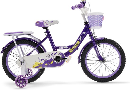 Generation GH 16 inch Paars – Meisjesfiets - Kinderfiets | bol.com