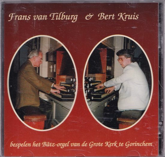 Frans van TIlburg en Bert Kruis bespelen het Bätz-orgel van de Grote ...