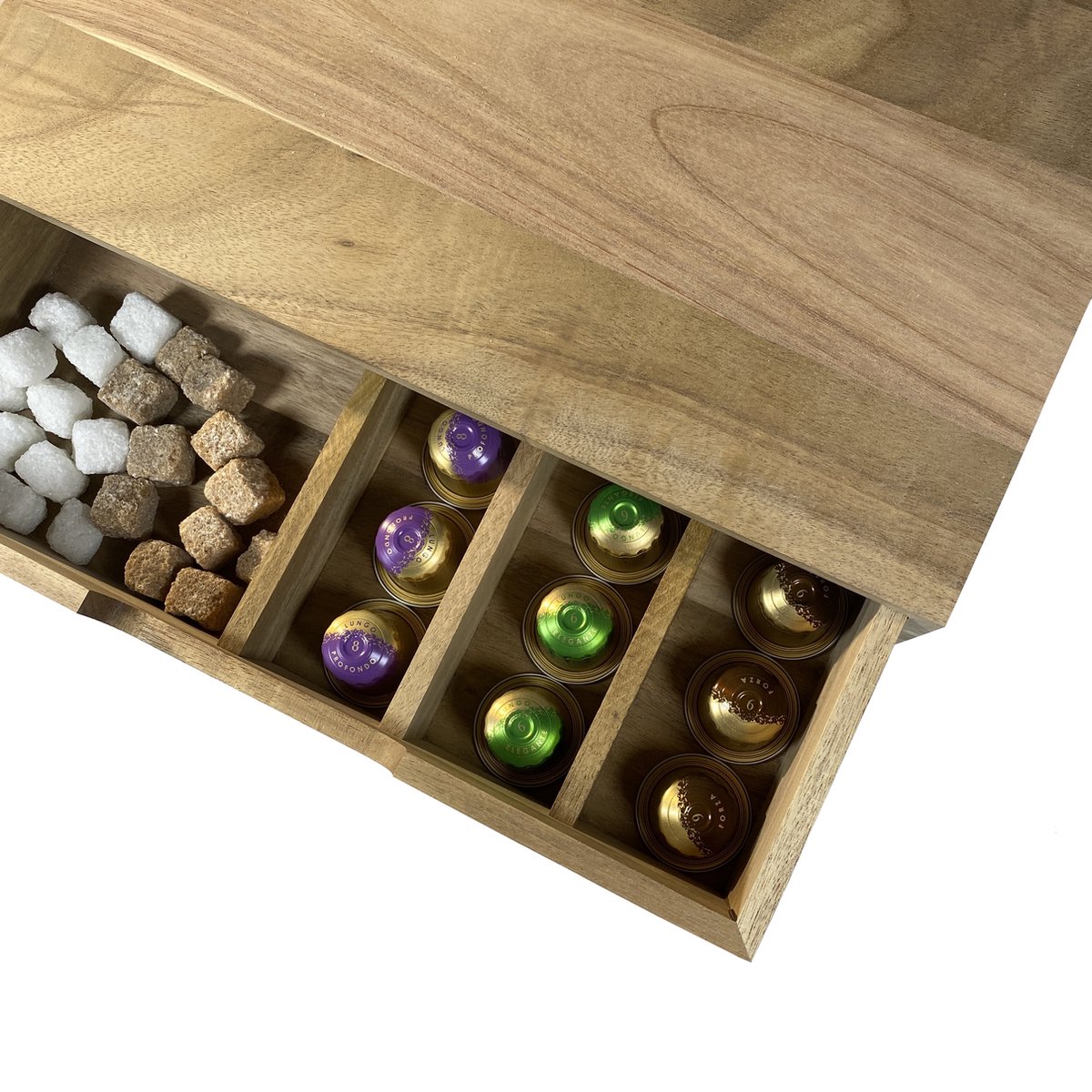 Chefs Cuisine Capsule houder – Capsule houder met lade – Capsule houder ...
