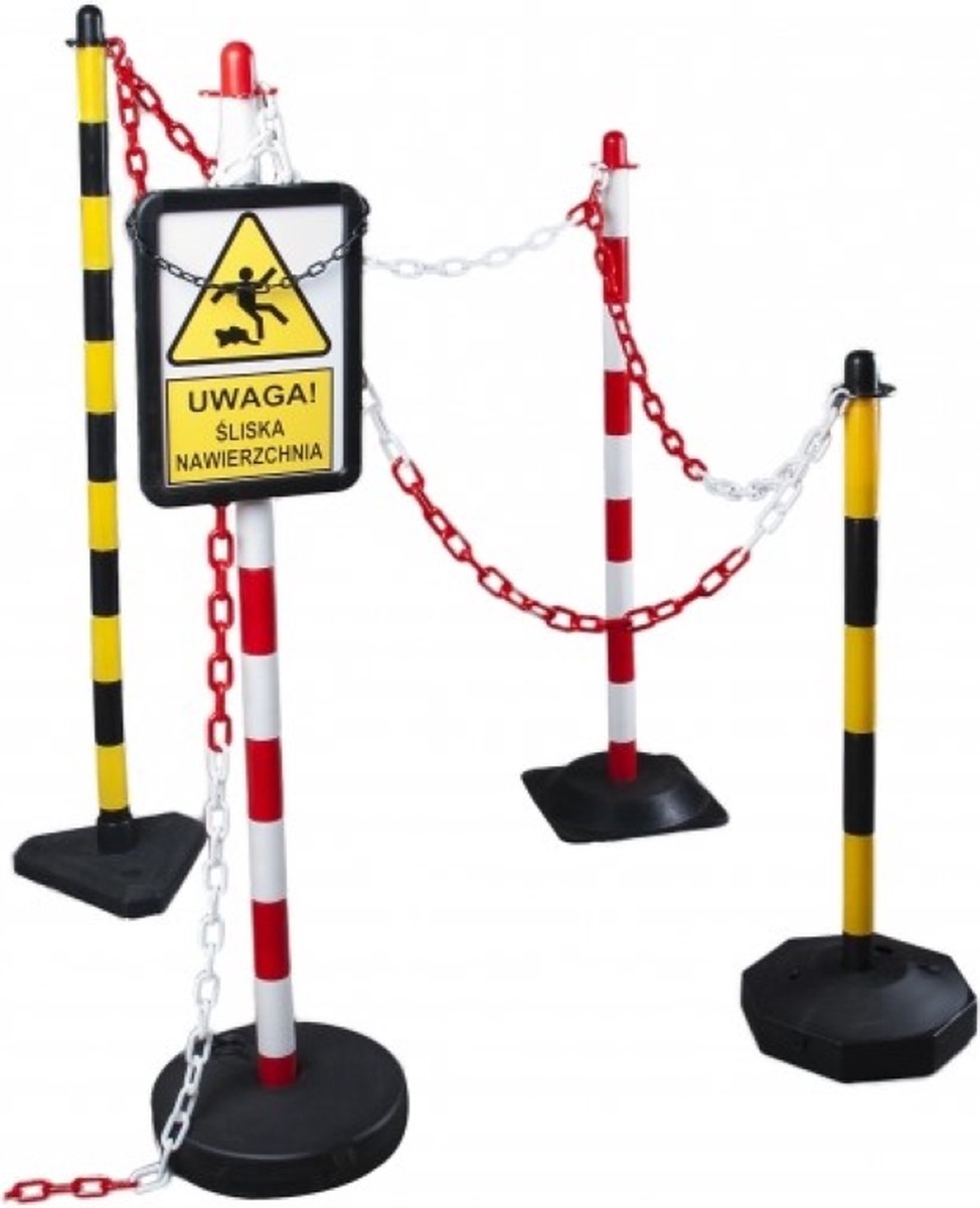 25 meter Ketting op Spoel | Afzetting – Afzetketting – Afzetlint ...