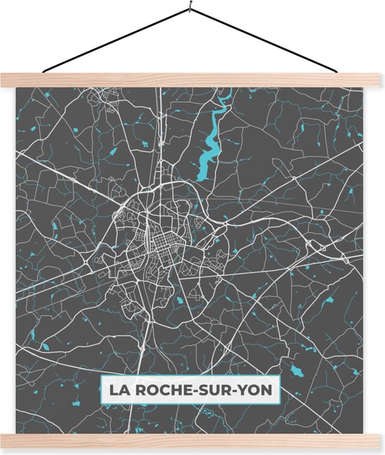 Posterhanger incl. Poster - Schoolplaat - Frankrijk – La Roche-sur-Yon ...
