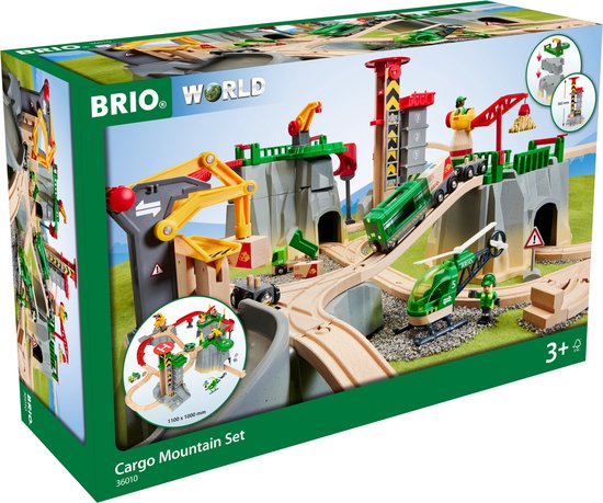 BRIO Cargo Mountain Set - 36010 - Treinbaan | bol