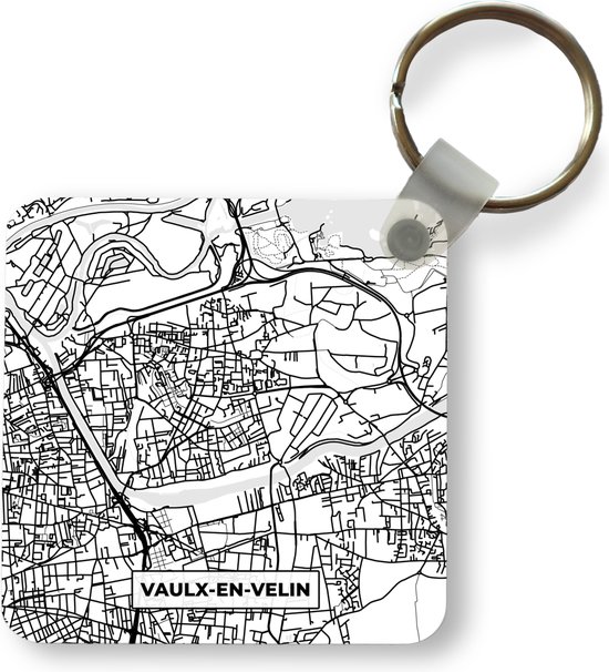 Sleutelhanger - Uitdeelcadeautjes - Frankrijk - Kaart - Plattegrond ...