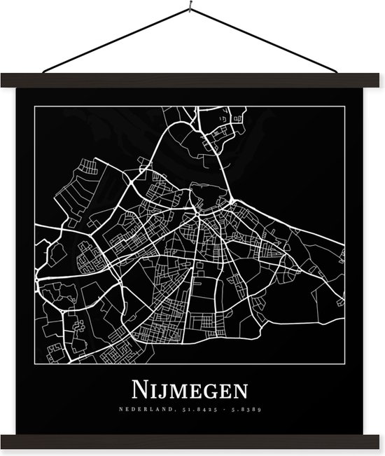 Posterhanger incl. Poster - Schoolplaat - Plattegrond - Nijmegen ...