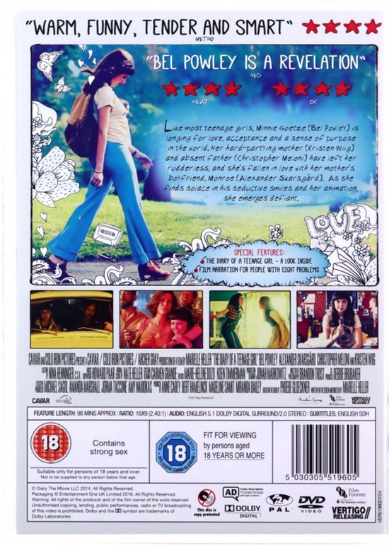 The Diary of a Teenage Girl [DVD] (Dvd), Bel Powley | Dvd's | bol