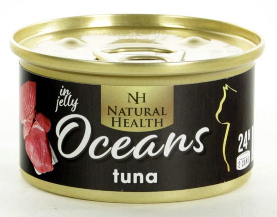 Natural Health Cat Oceans Tuna Multipack 24 X 85 Gram + Gratis ...