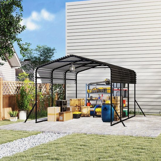 Metalen Carport – Garage Tent – Voertuig Overkapping – Auto Garage ...