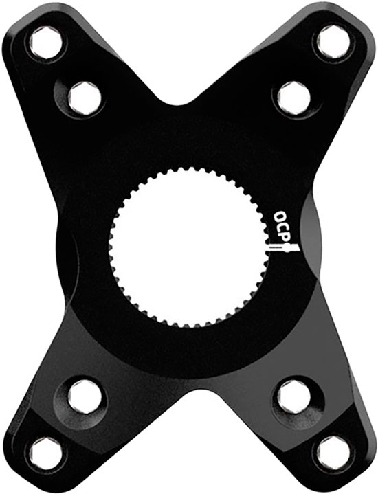 Rotor Spider 80 X 4 Din - fietsonderdeel voor cranks - zilver 110 mm | bol