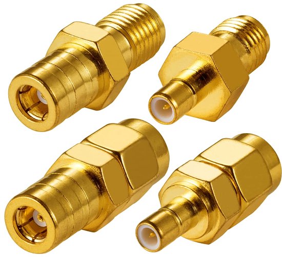 DAB Radio Antenna Adapter SMA to SMB Adapter Kit 4 type SMA Adapter SMB ...