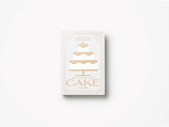 Printworks The Essentials cake tools set van 8: 6x taartvork + 1x ...