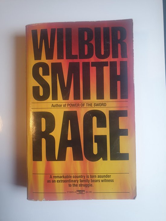 Rage, Wilbur Smith | 9780449216453 | Boeken | bol