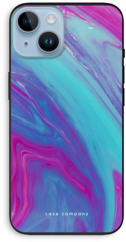 Case Company® - Hoesje geschikt voor iPhone 14 hoesje - Zweverige regenboog -... | bol