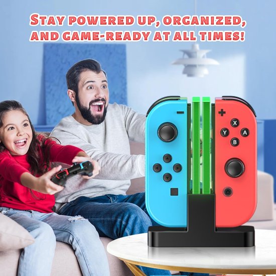 Oplader voor Nintendo Switch Joy-Con - Oplaadstation - OLED Model ...