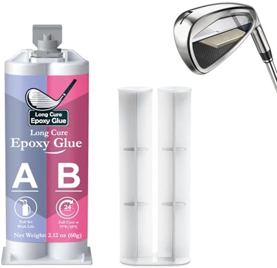 Langzame epoxyharslijm voor golfclubs - Transparante epoxylijm voor ...