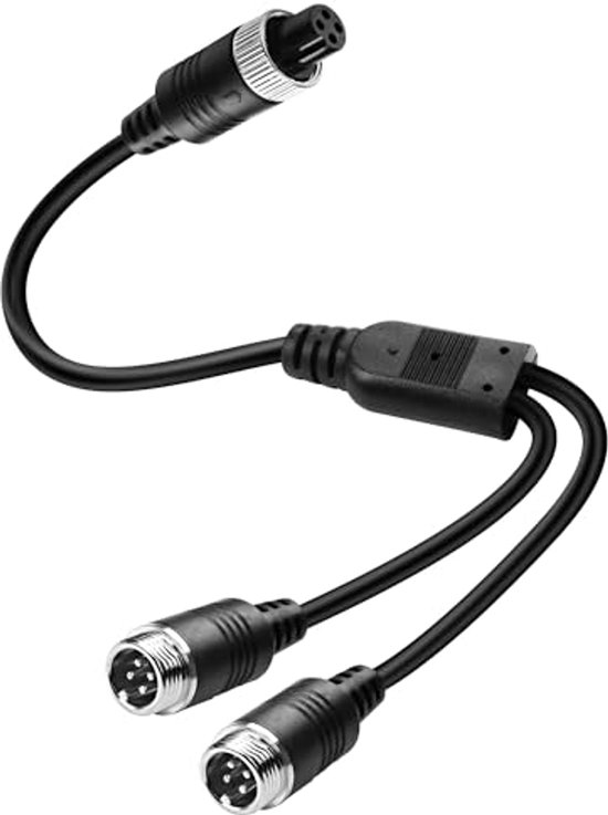 Verlengkabel Adapter 4-Pin Y Splitter voor Achteruitrijcamera en ...