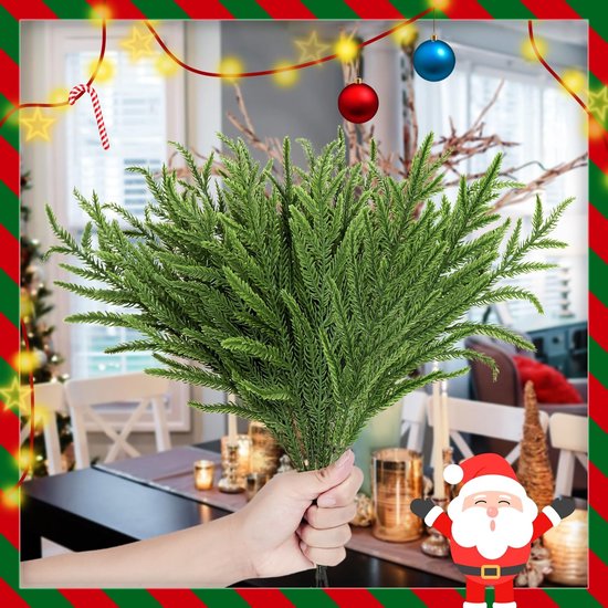 Kersttak/dennentak - dennentakken voor Kerstmis - 24 stuks - L34 cm ...